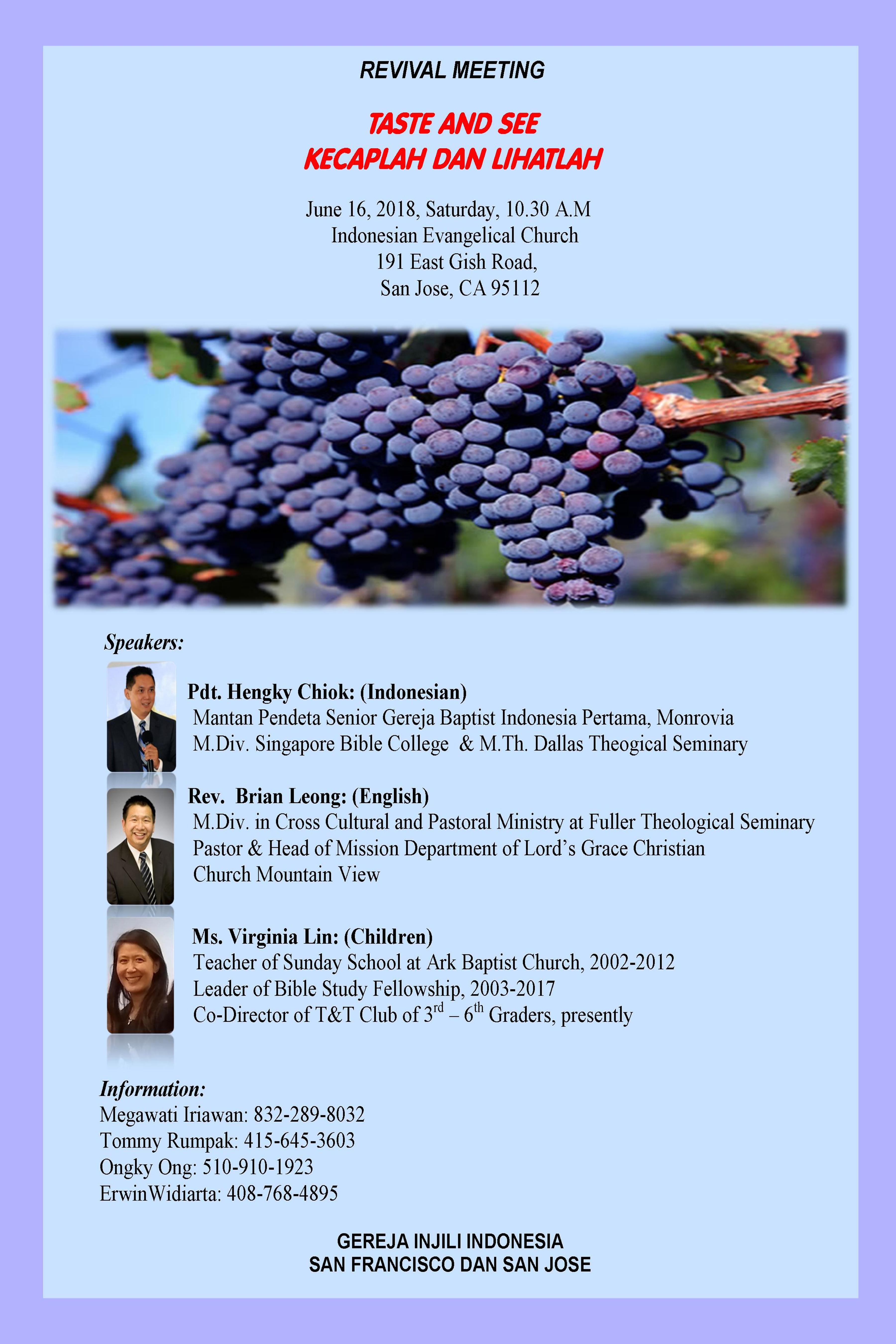 Gereja Injili Indonesia San Jose